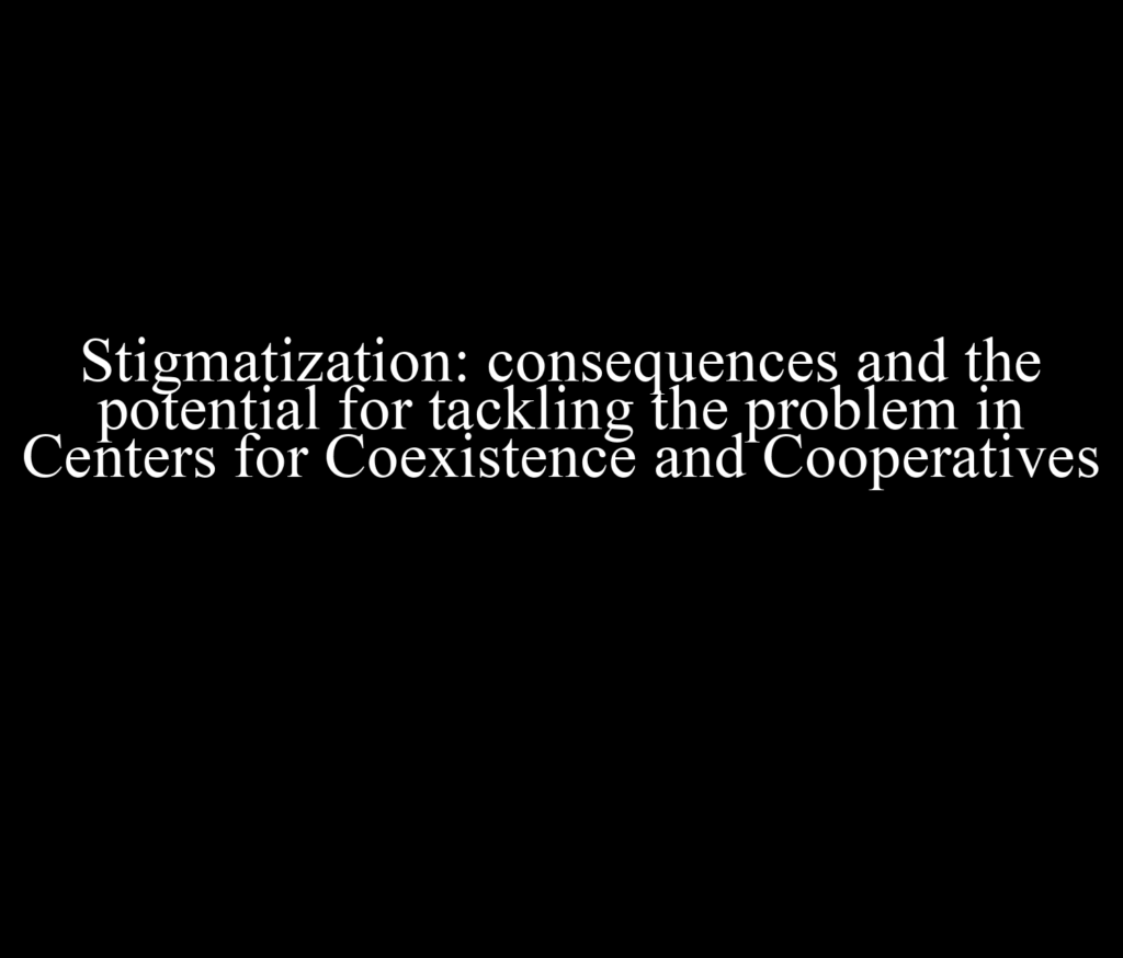Stigmatization: consequences and the potential for tackling the problem ...